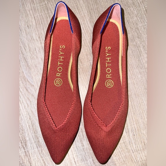 Rothy's | Shoes | Rothys The Point Copper Flat Shoes Size 8 New | Poshmark